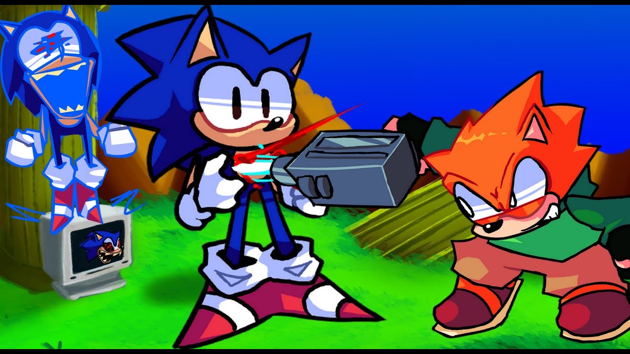 Sonic Breaks the Game - Gamebreaker (Friday Night Funkin) - YouTube