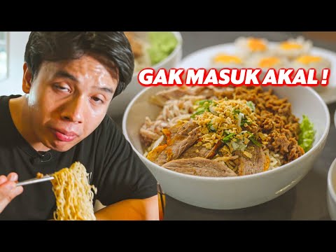 PORSI MONSTER !! BAKMI HALAL TERGOKIL PAKE  BEBEK PEKING !