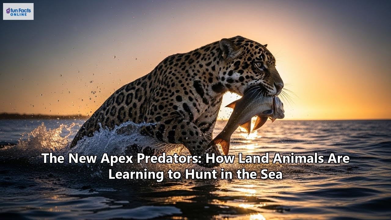 The New Apex Predators: How Land Animals Are Learning to Hunt in the ...