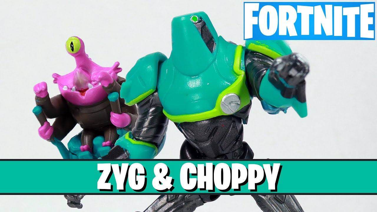 Zyg Fortnite Action Figure | 4" Jazwares - YouTube