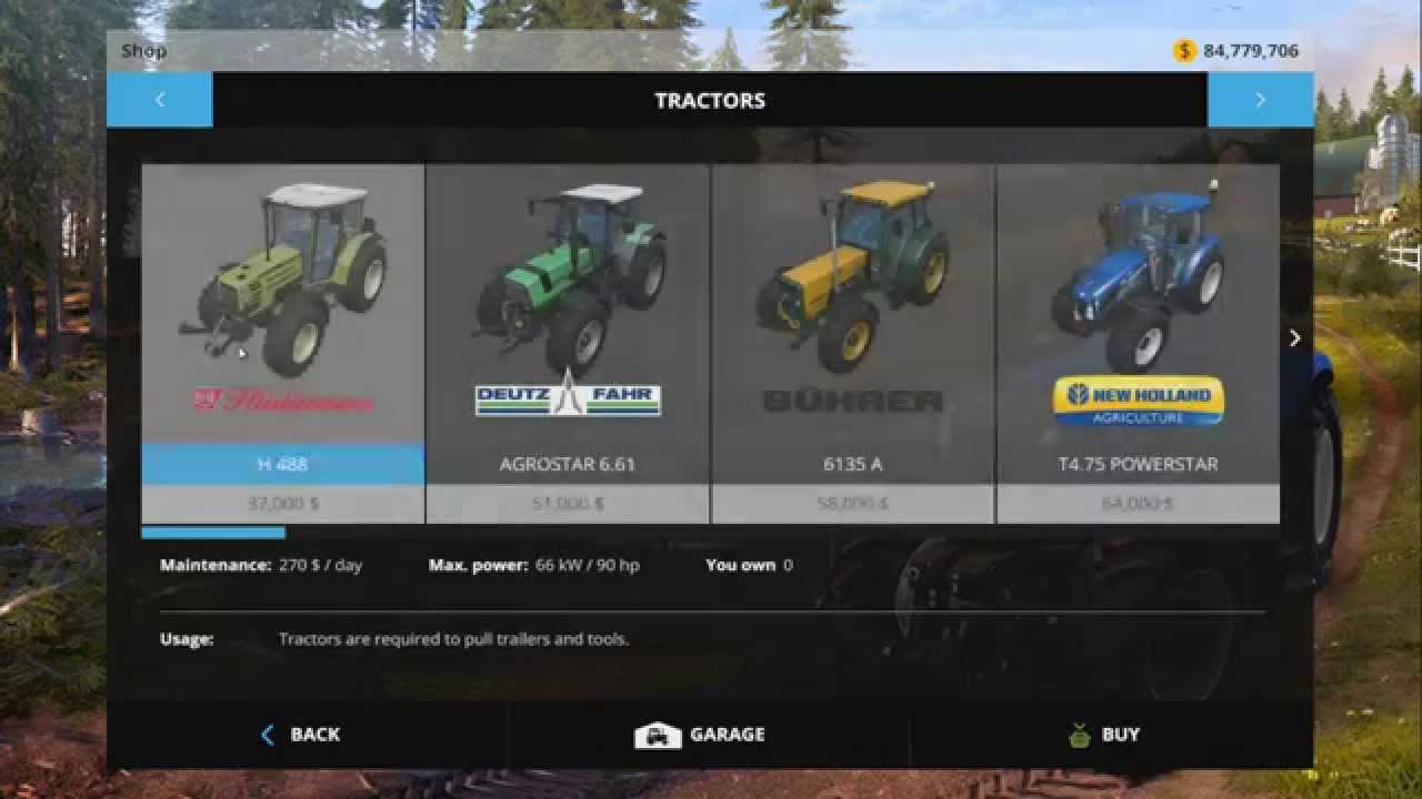 Farming Simulator 15 PC: Shop Tour - YouTube