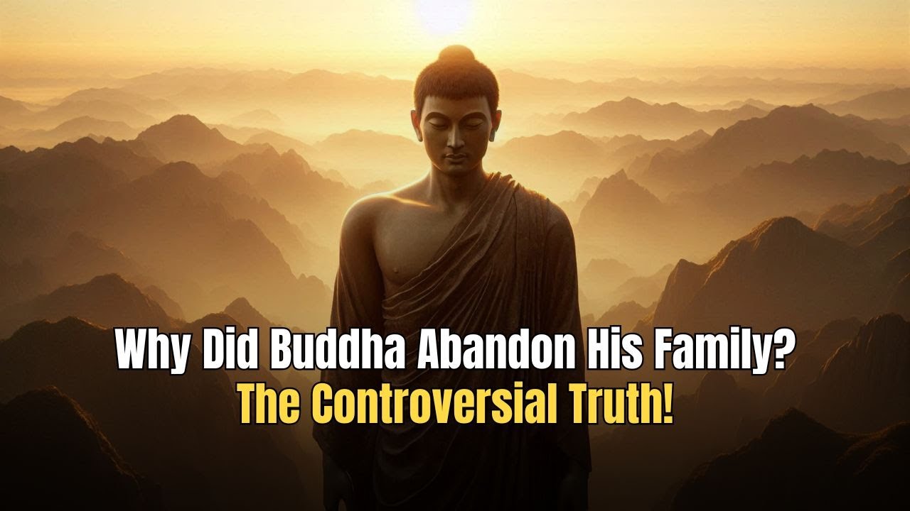 Why Did Buddha Abandon His Family? The Controversial Truth! - YouTube