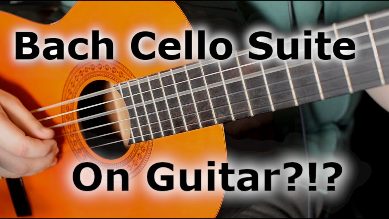 Bach Suite For Cello No. 1 in G Major (Guitar Cover) - YouTube