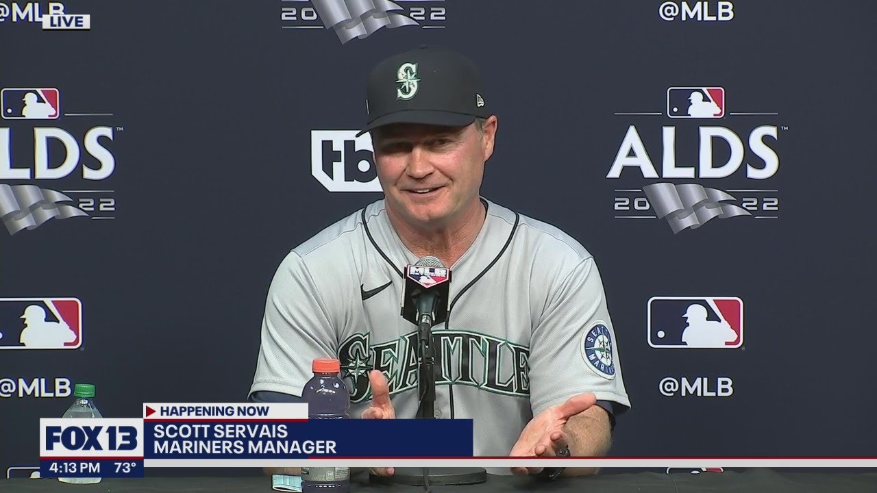 Mariners manager Scott Servais speaks after Game 2 loss to Astros | FOX ...