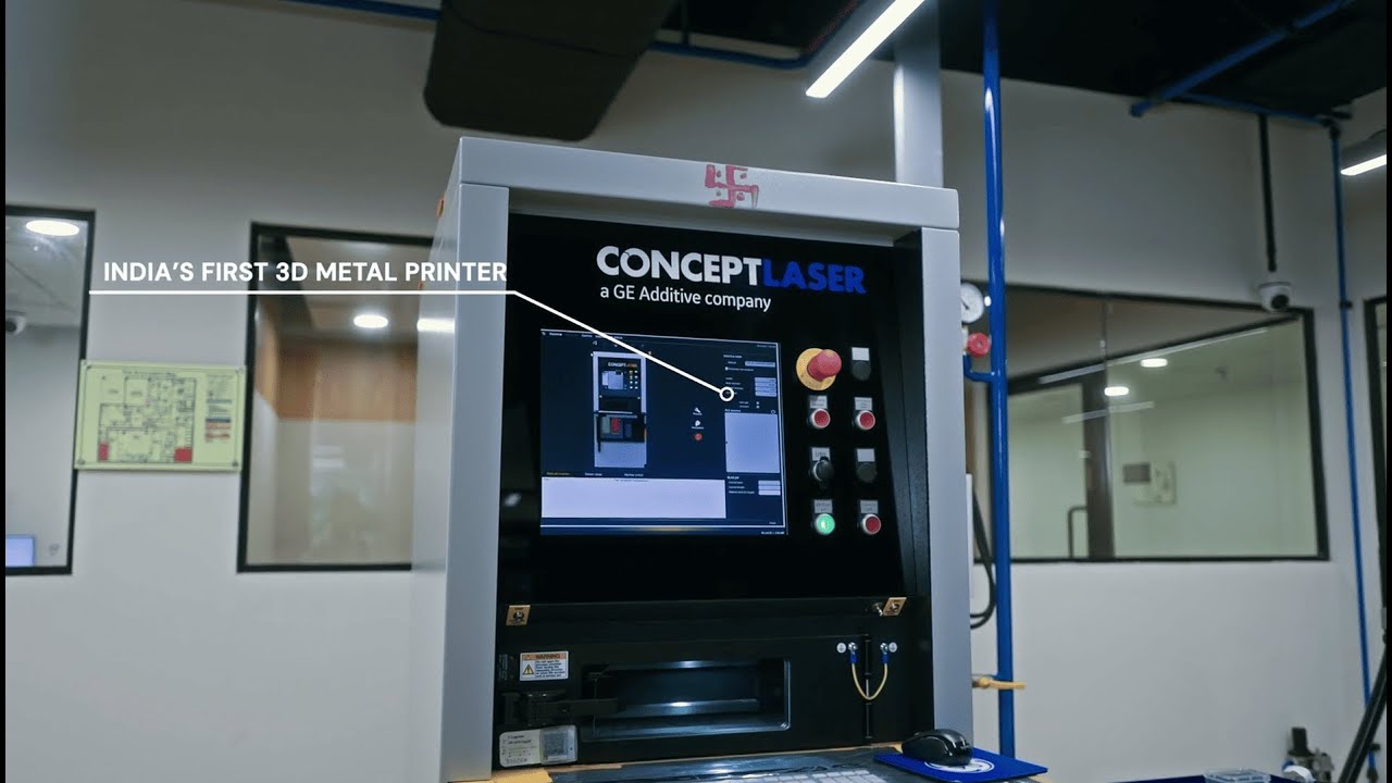 India's First 3D Metal Printer in the Gem & Jewellery Industry at ...
