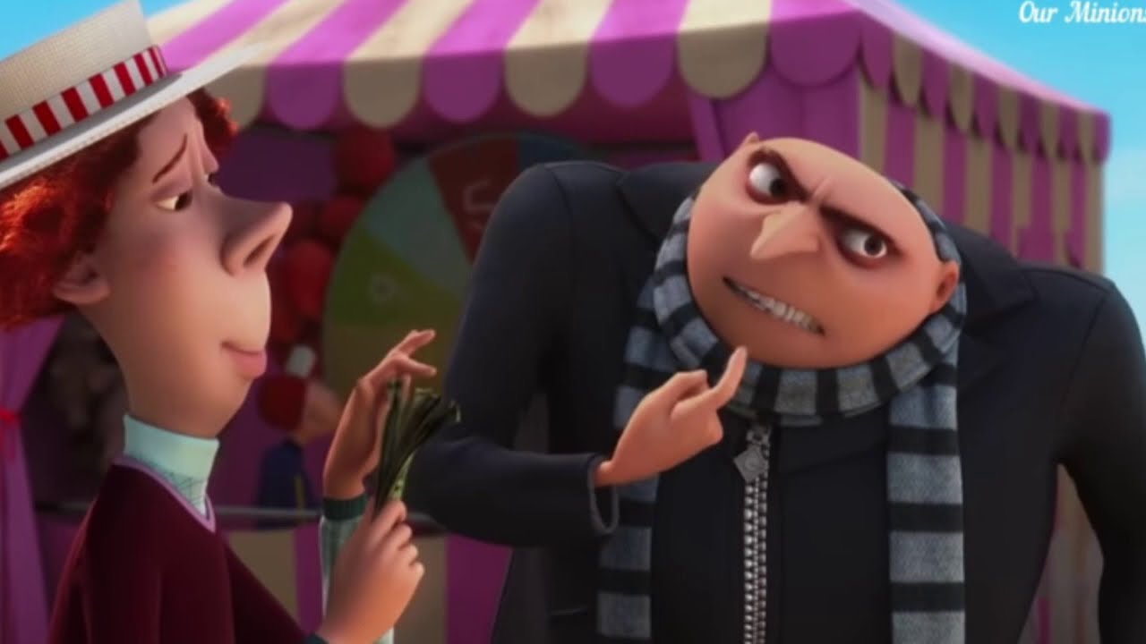 Despicable Me but it's just the Carnival Booth Guy - YouTube