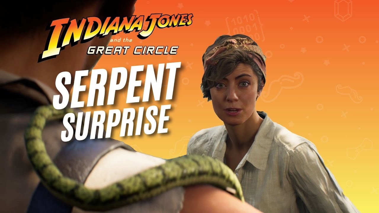 Indiana Jones and the Great Circle: Serpent Surprise - YouTube