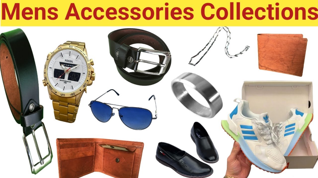 Mens Accessories Collection Luxury Fashions - YouTube