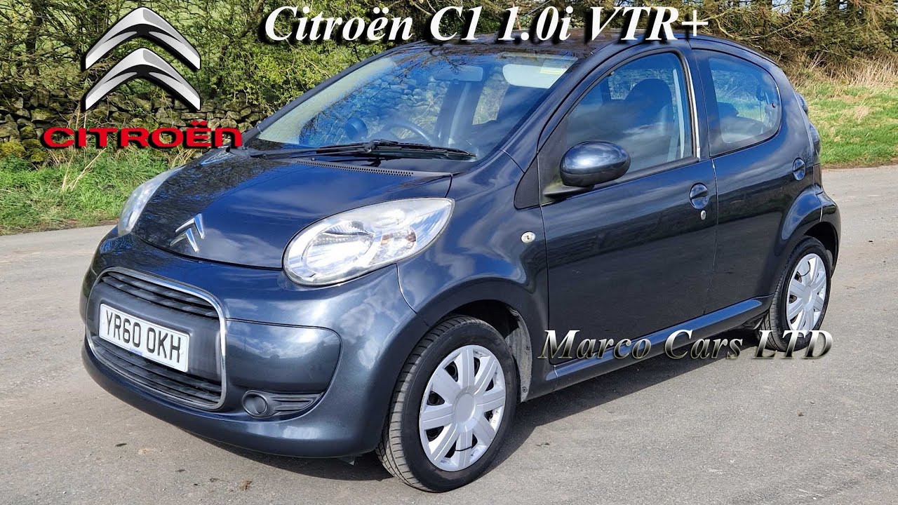 Citroen C1 1.0i VTR + Euro 4 Petrol 5 door manual hatchback Mark 1 2010 ...