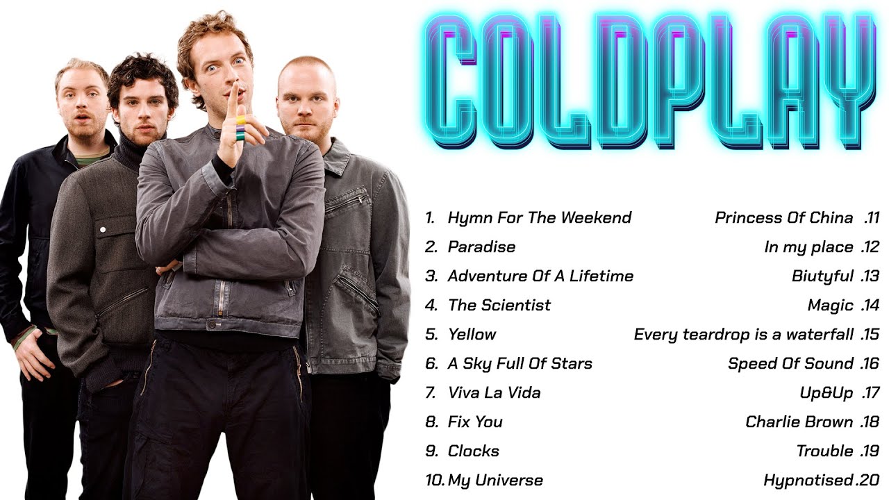 Coldplay Greatest Hits 2024 || Coldplay Greatest Hits Full Album - YouTube