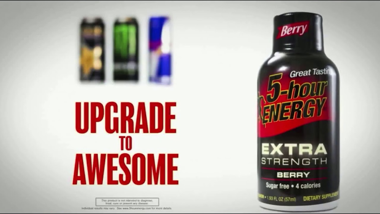 5- Hour Energy Upgrade to mind blowing 2017 commercial - YouTube