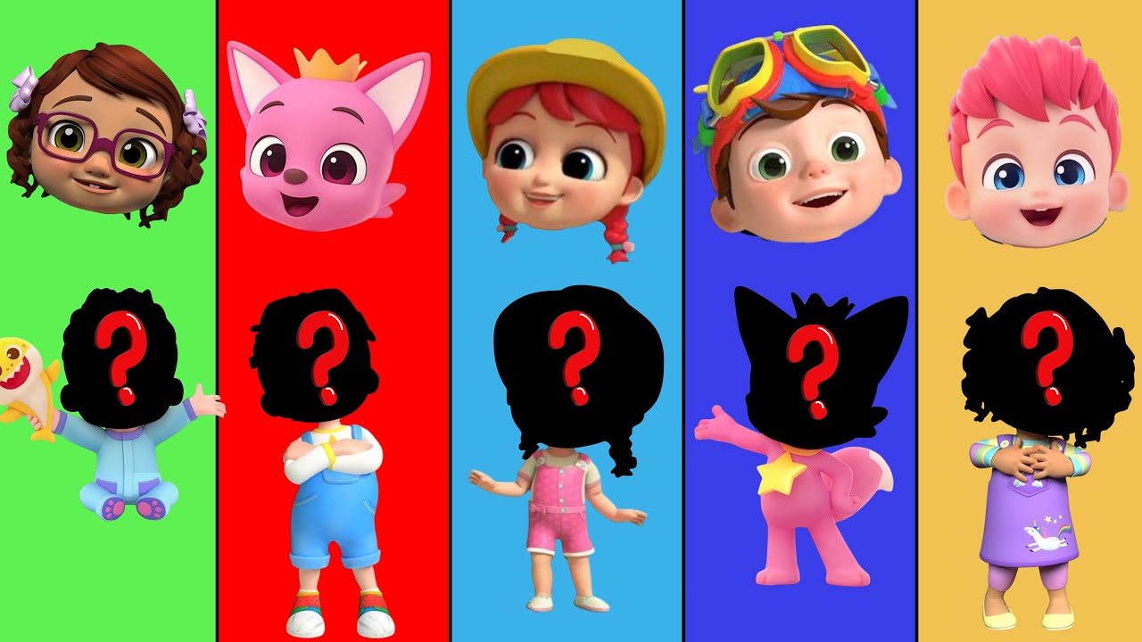 Wrong eyes👀 DAME TU COSITA SONG👀bora And Pinkfong And Tom Tom And Bella ...