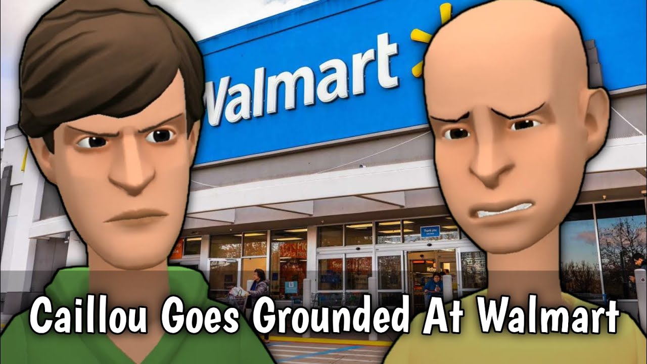 Plotagon Story - Caillou Gets Grounded At Walmart - YouTube