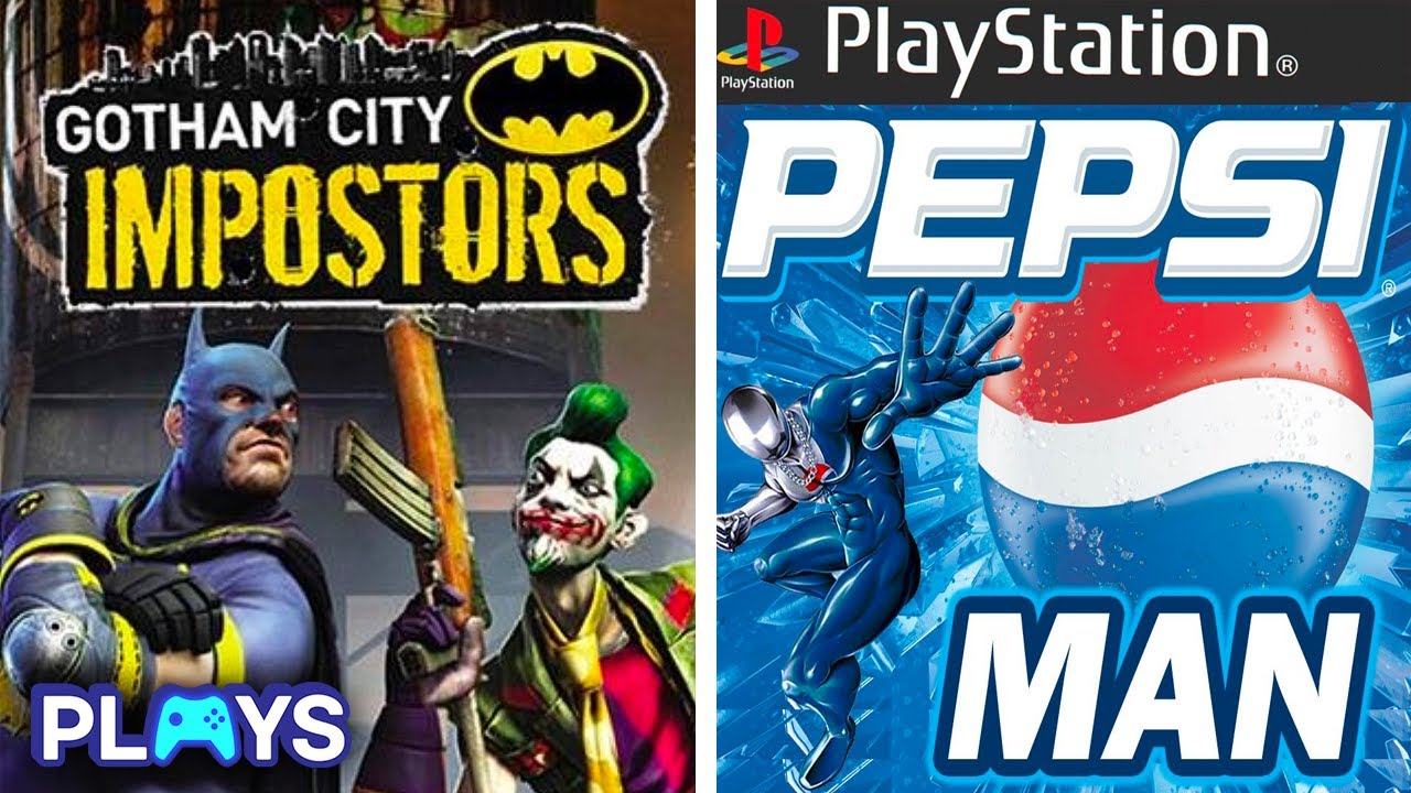 The 20 WEIRDEST Licensed Video Games Ever - YouTube