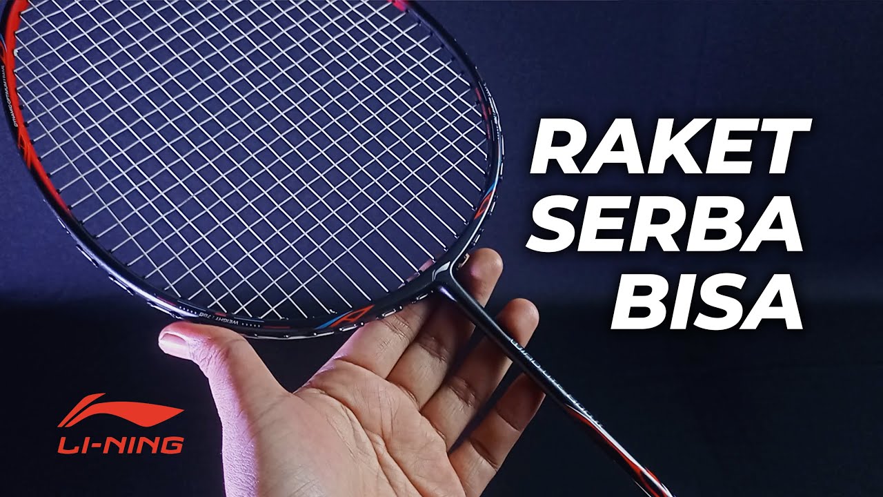 raket badminton lining wind lite 800 ii, versi ekonomisnya windstorm ...