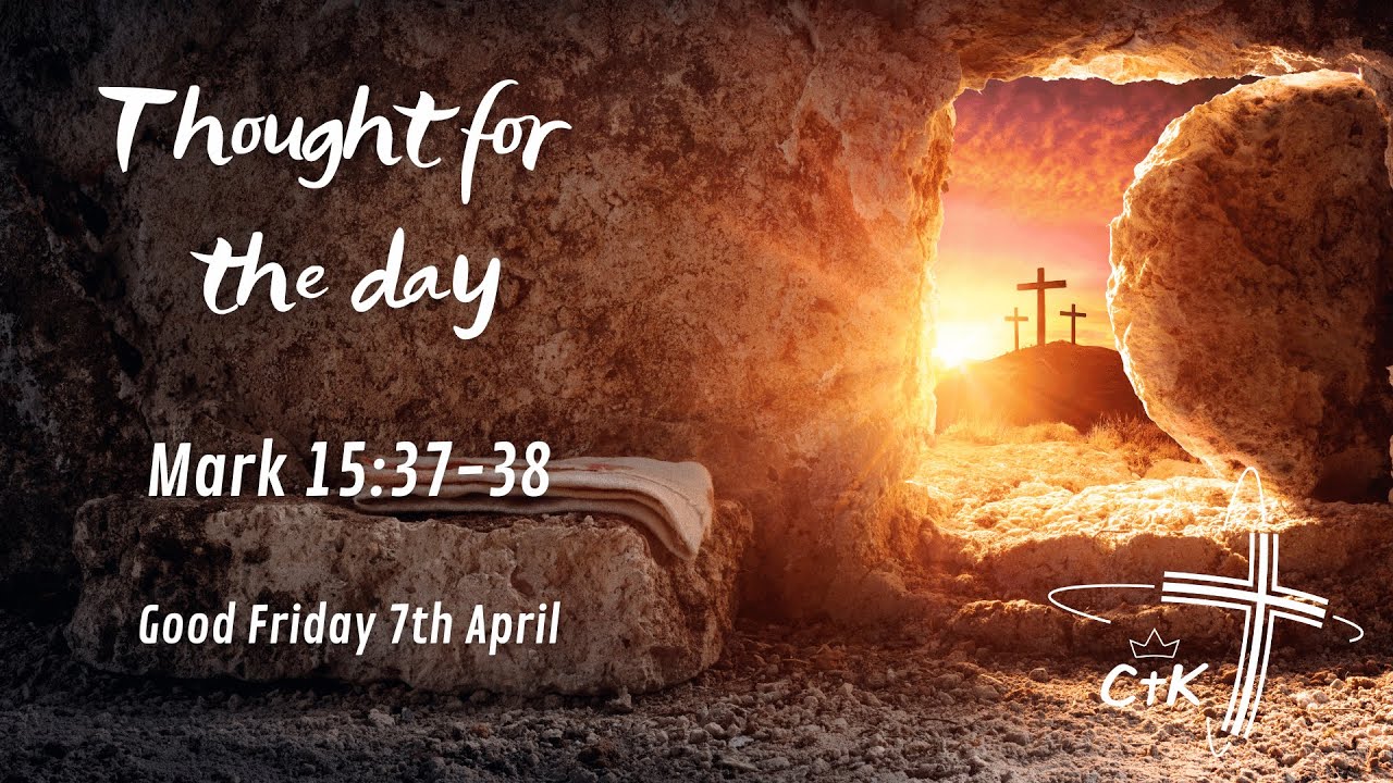 Tearing it up | Mark 15:37-38 | Curtis Thompson | Good Friday 7th April ...