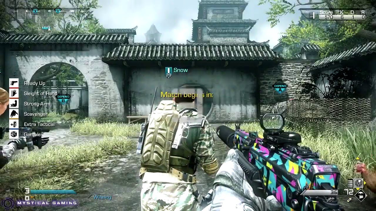 Call of Duty Ghosts - Search and Destroy on Dynasty - (XBOX ONE) - YouTube