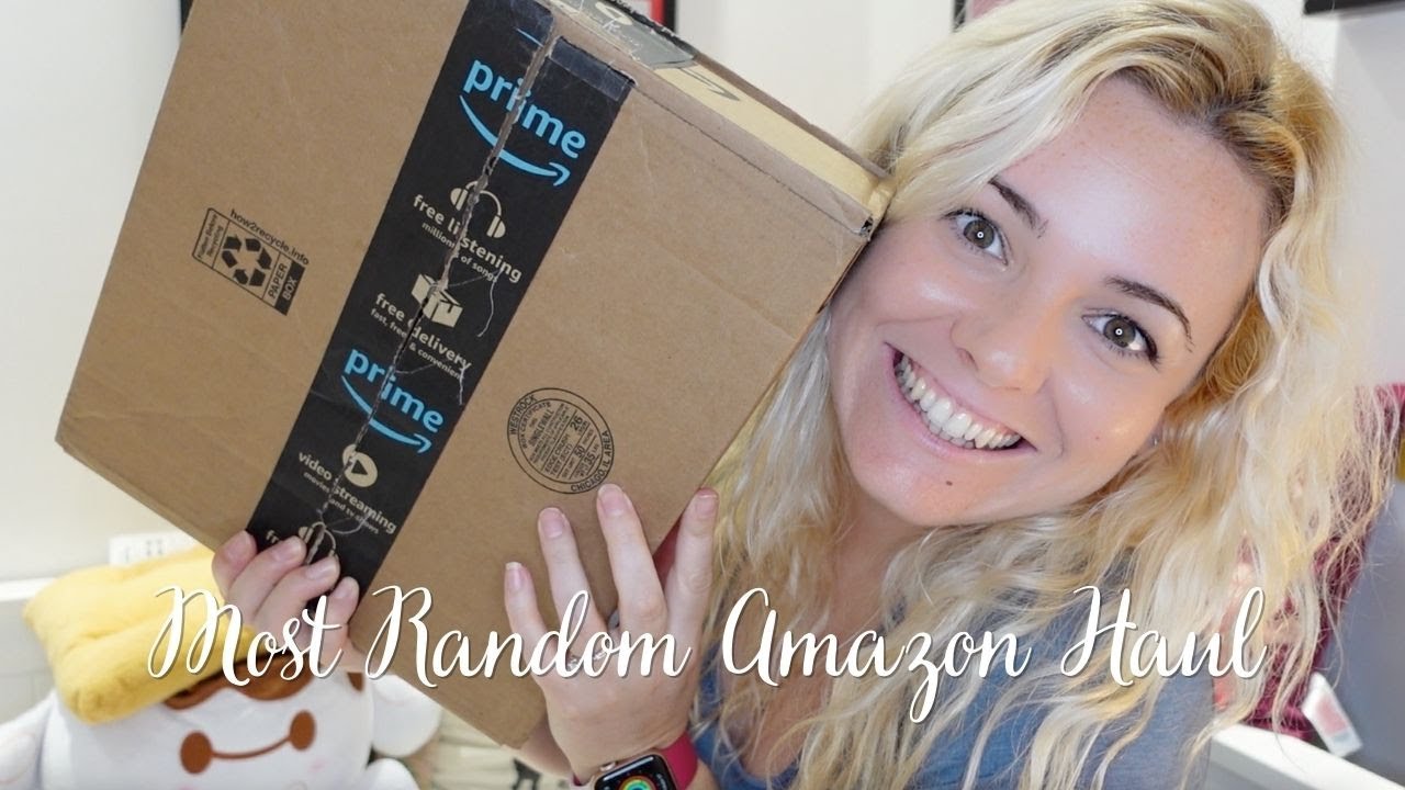 MOST RANDOM AMAZON HAUL - YouTube