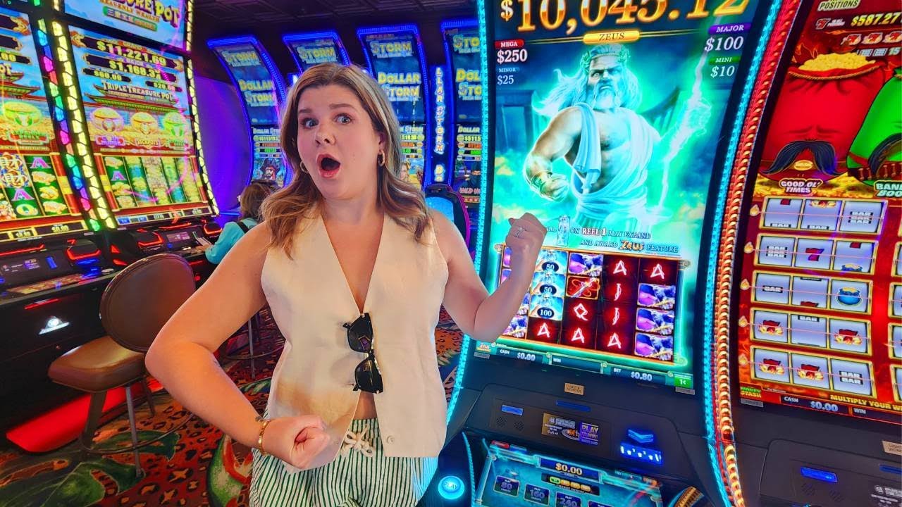 The NEW Zeus Slot Machine Had Me Feeling TRIUMPHANT! - YouTube