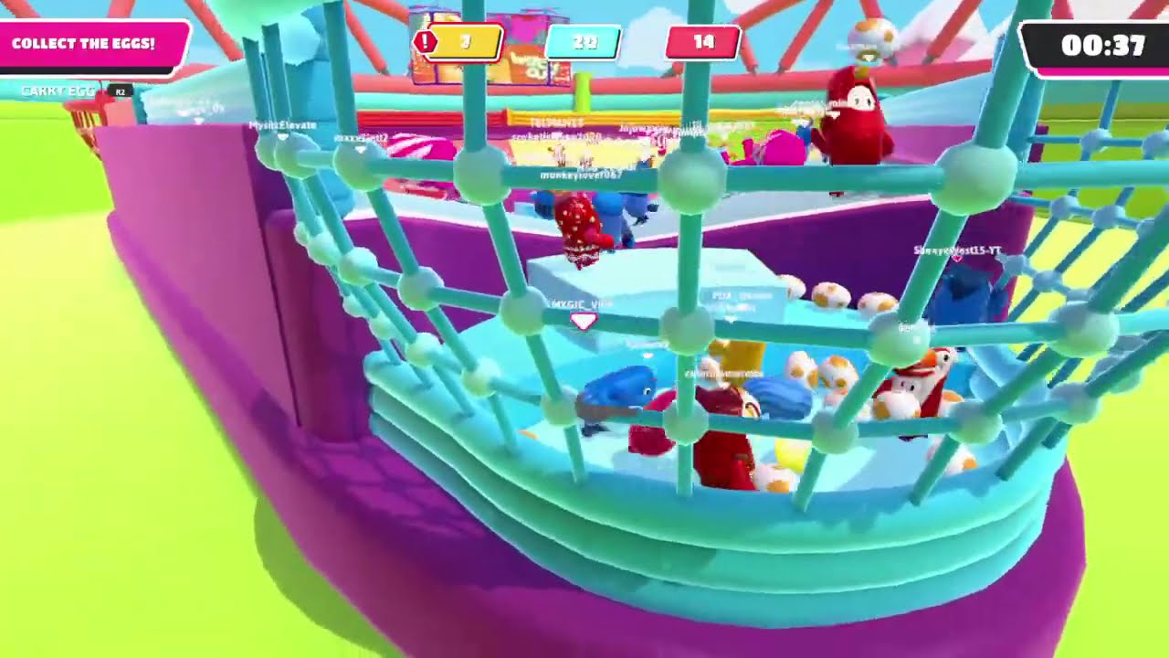 First fall guys gameplay - YouTube
