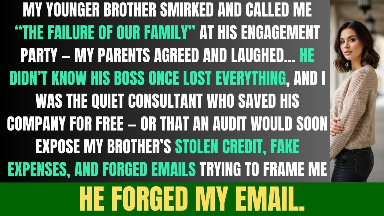 My Brother Smirked and Introduced Me to His Boss as “Our Family’s ...