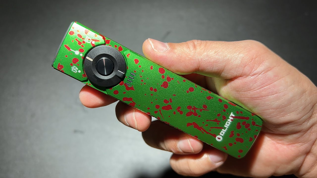 OLIGHT ARKFELD PRO ZOMBIE CAMO ไฟฉาพกพามาครบทั้ง UV และ Green LASER ...
