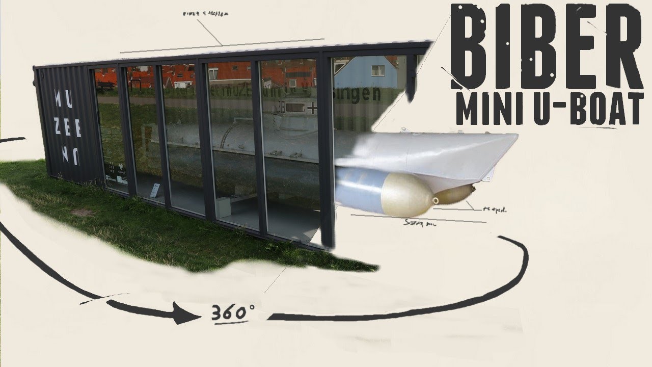 Biber U-Boat - Walkaround - Uncle Beach Vlissingen. - YouTube