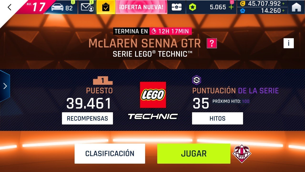 Multijugador McLaren Senna Lego Asphalt 9 - YouTube