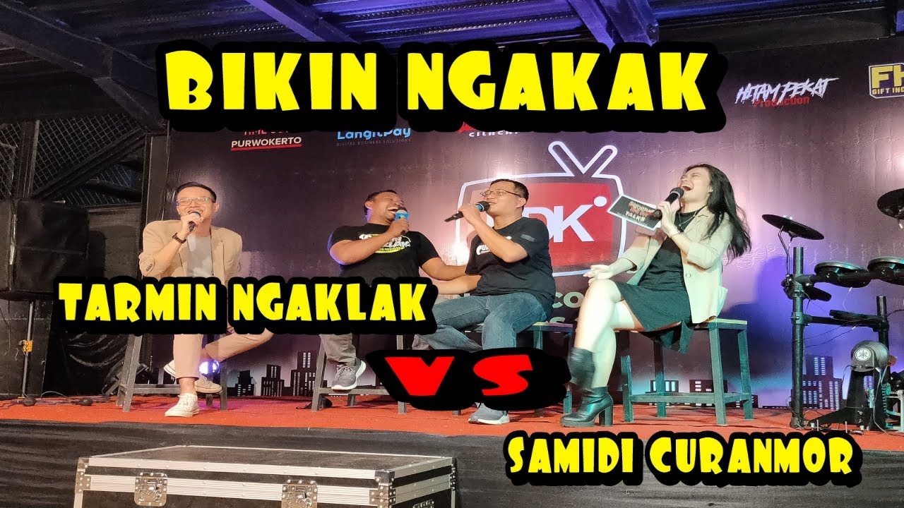 TARMIN NGAKLAK VS SAMIDI CURANMOR BIKIN NGAKAK || Cingire collab award ...