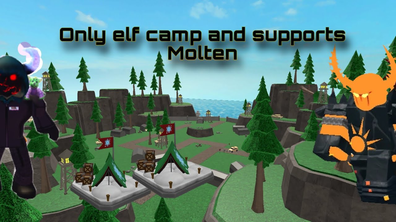 Elf camp and support challenge (Molten) - YouTube