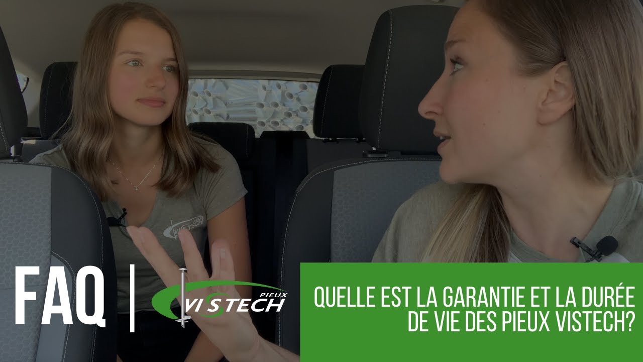 Quelle est la garantie et la durée de vie des pieux vissés Vistech ...