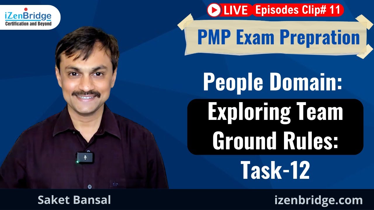 PMP Exam Prep "Team Ground Rules" People Domain #pmpcertification #pmp ...