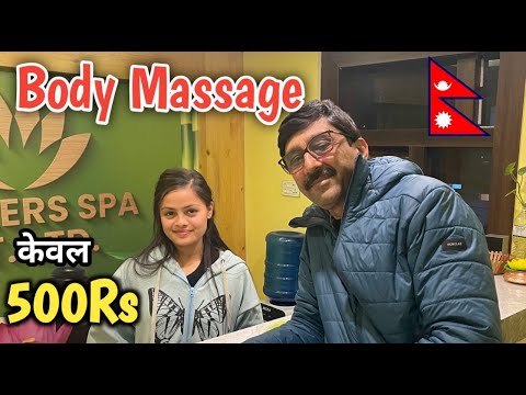 Body Massage only $6 ( Rs 500 )  I Shopping Near Fewa Lake, Pokhara, Nepal