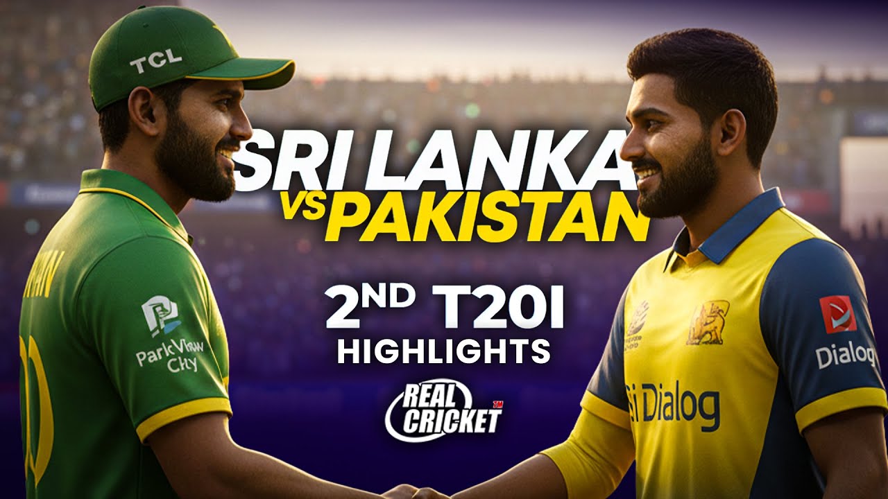 11 Runs Needed in 2 Balls! SL vs PAK 2nd T20 Highlights | Real Cricket ...