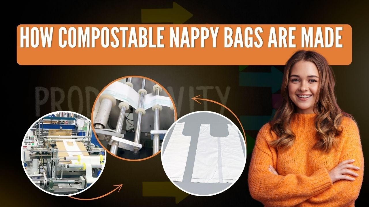 How Compostable Nappy Bags Are Made | OEM Manufacturing Process - YouTube