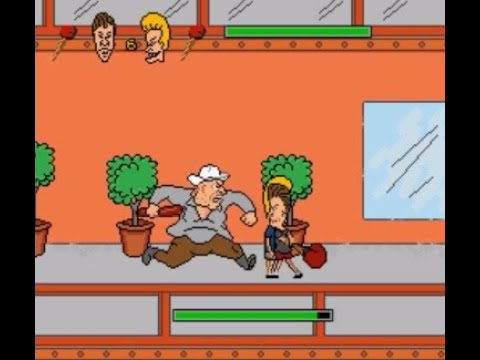 Beavis & Butthead (SNES) Fat Man Boss Battle - YouTube