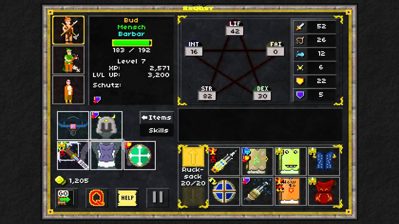 Pixel Heroes Byte & Magic (RPG Hommage Spiel von Headup Games) SnQQby ...