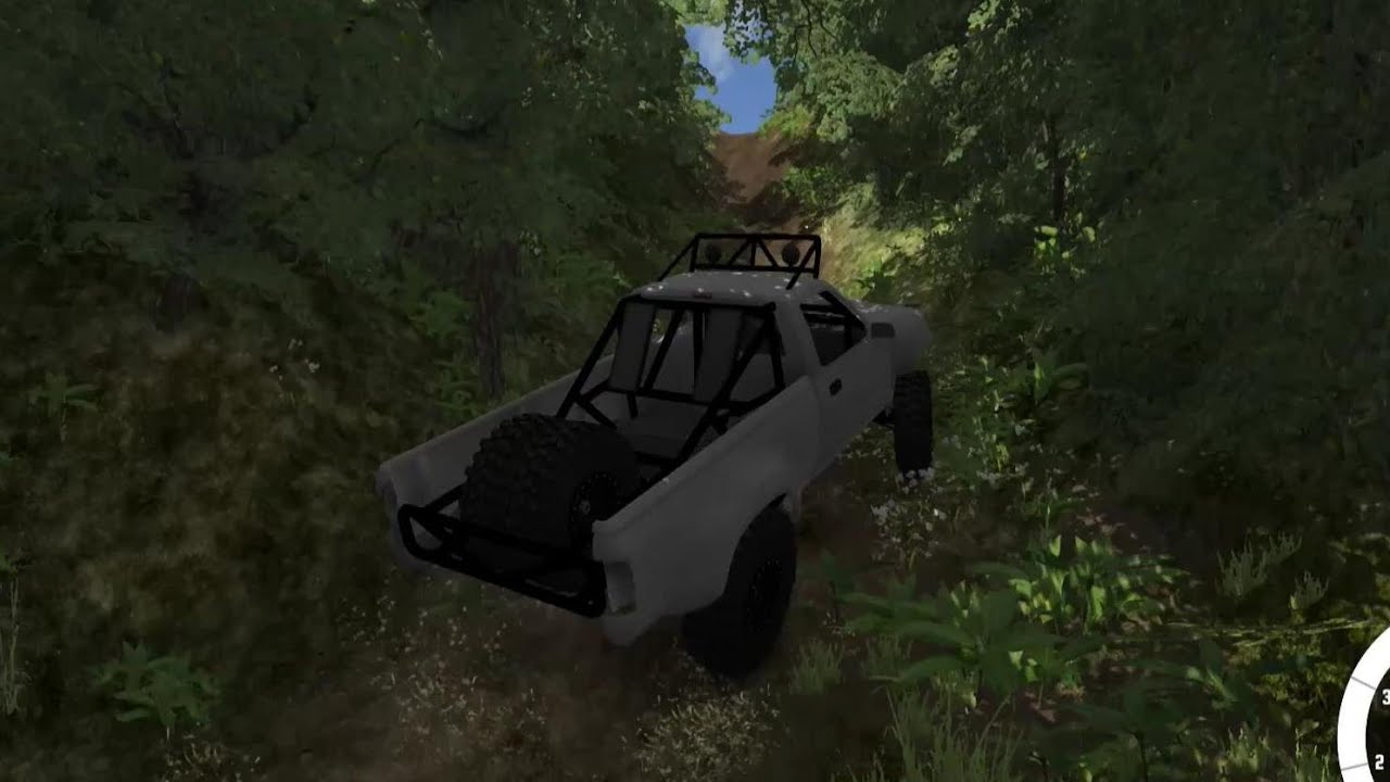 BeamNG.drive Mods - Huge Hill Climb with Modded Trucks - YouTube