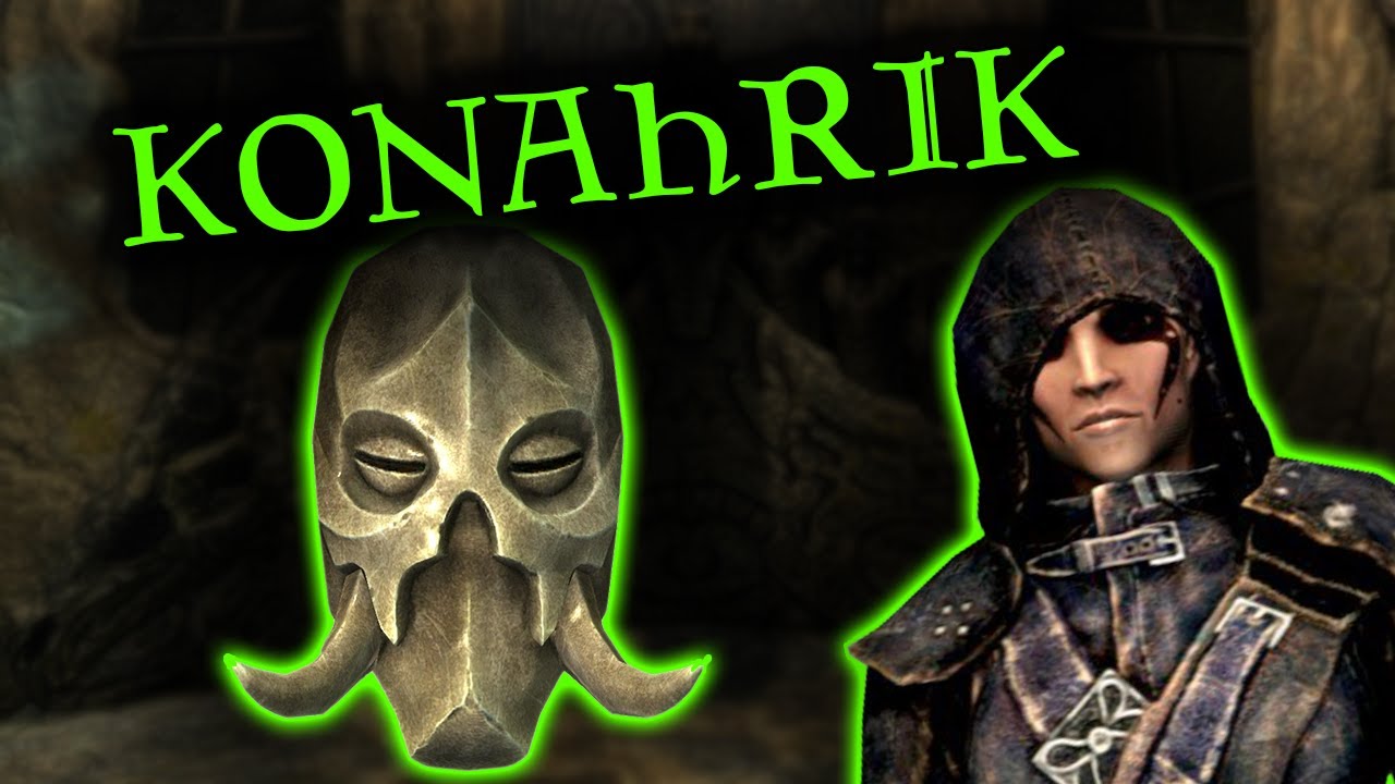 KONAHRIK | SACERDOTES DRAGON | SKYRIM - YouTube