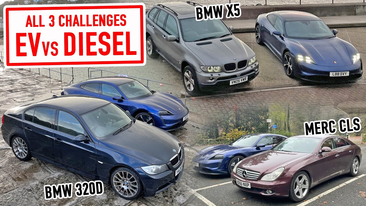 EV vs Diesel - Three Trips, Three Cars, Three Wins OFFICIAL TRAILER ...