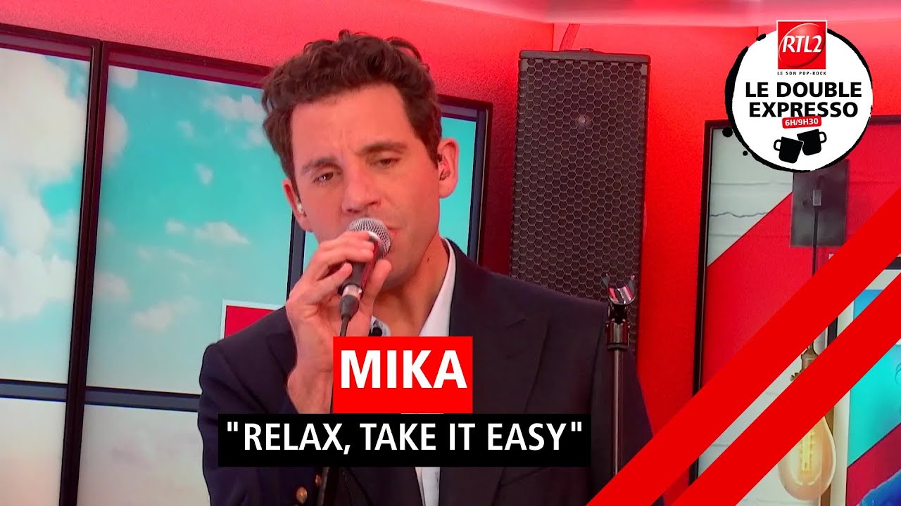 MIKA interprète "Relax, Take It Easy" dans Le Double Expresso RTL2 ...