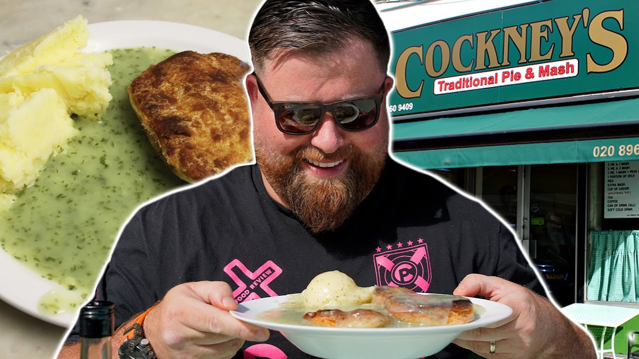 WE REVIEW COCKNEY'S PIE & MASH | FOOD REVIEW CLUB - YouTube