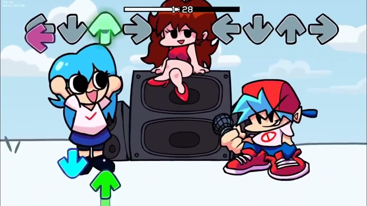 FNF Mod | Full Song | Friday Night Funkin' VS SkyBlue - YouTube