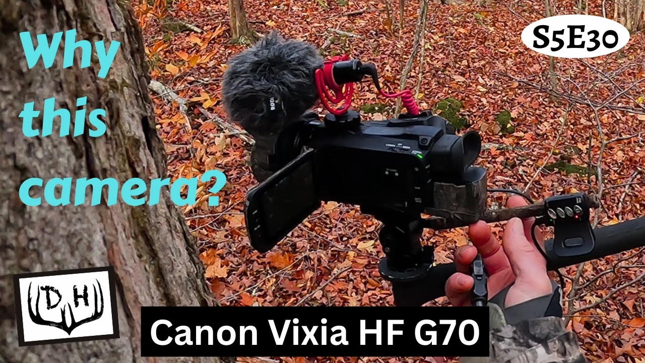 Best Camera to Self Film Hunts for the Average Guy - Canon Vixia HF G70 ...
