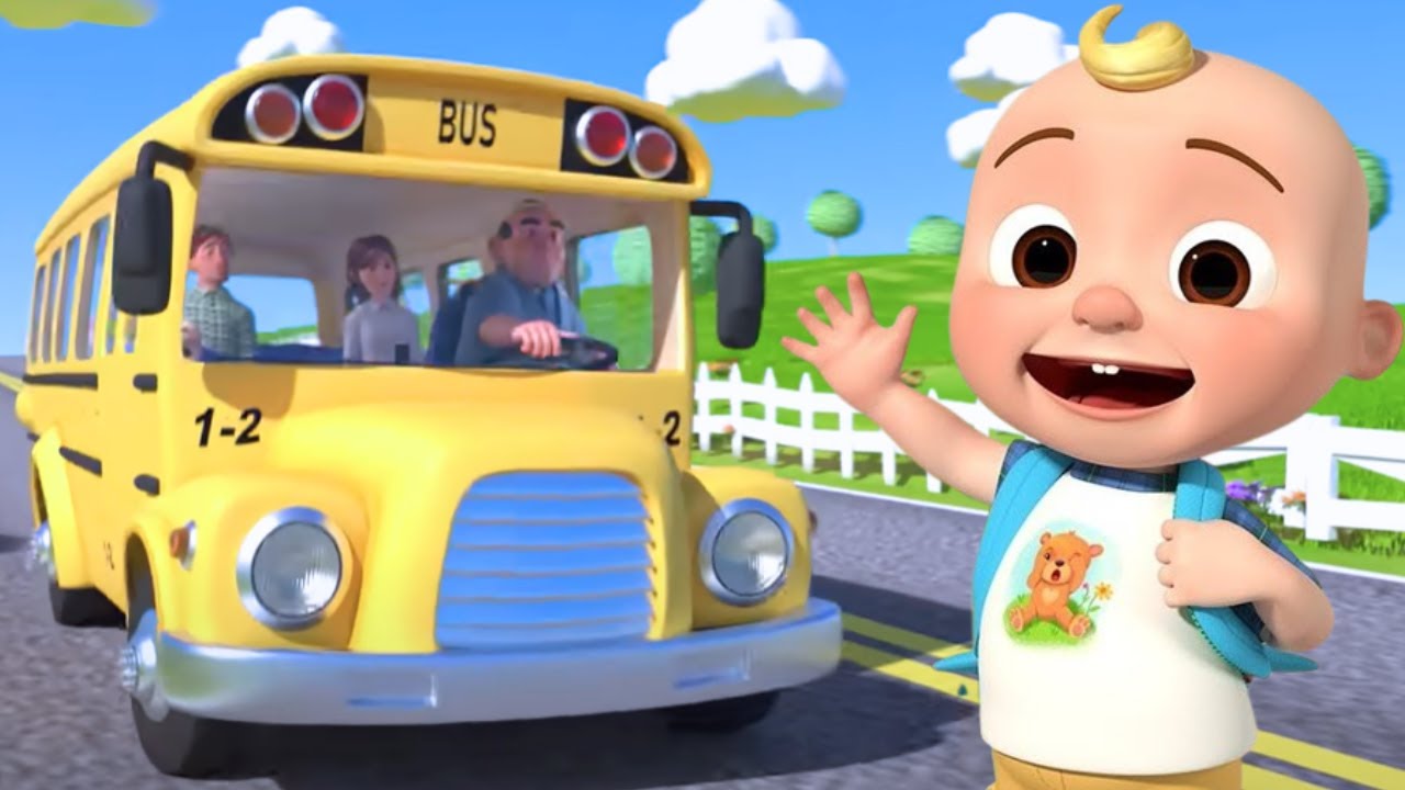 Wheels on the Bus | Baby Nursery Rhymes & Kids Songs| - YouTube