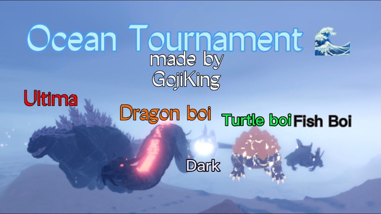 The first ever Underwater Tournament in Kaiju Universe made by GojiKing ...