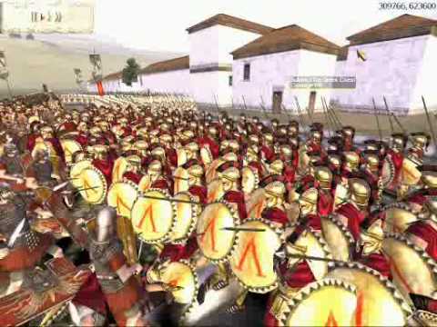 Sparta vs Rome - The Siege of Sparta - YouTube