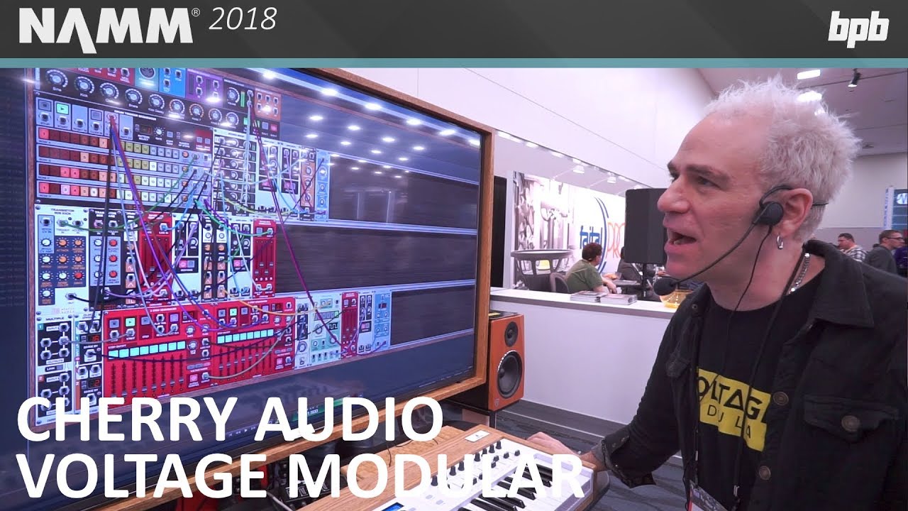 Voltage Modular Virtual Synthesizer Preview @ NAMM 2018 - YouTube