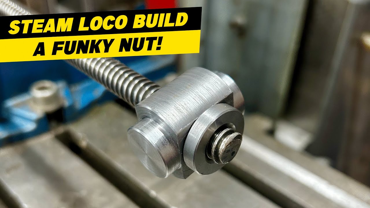Brake Shaft Pull Nut - EP41 - 7.25" Gauge Steam Locomotive Build - YouTube