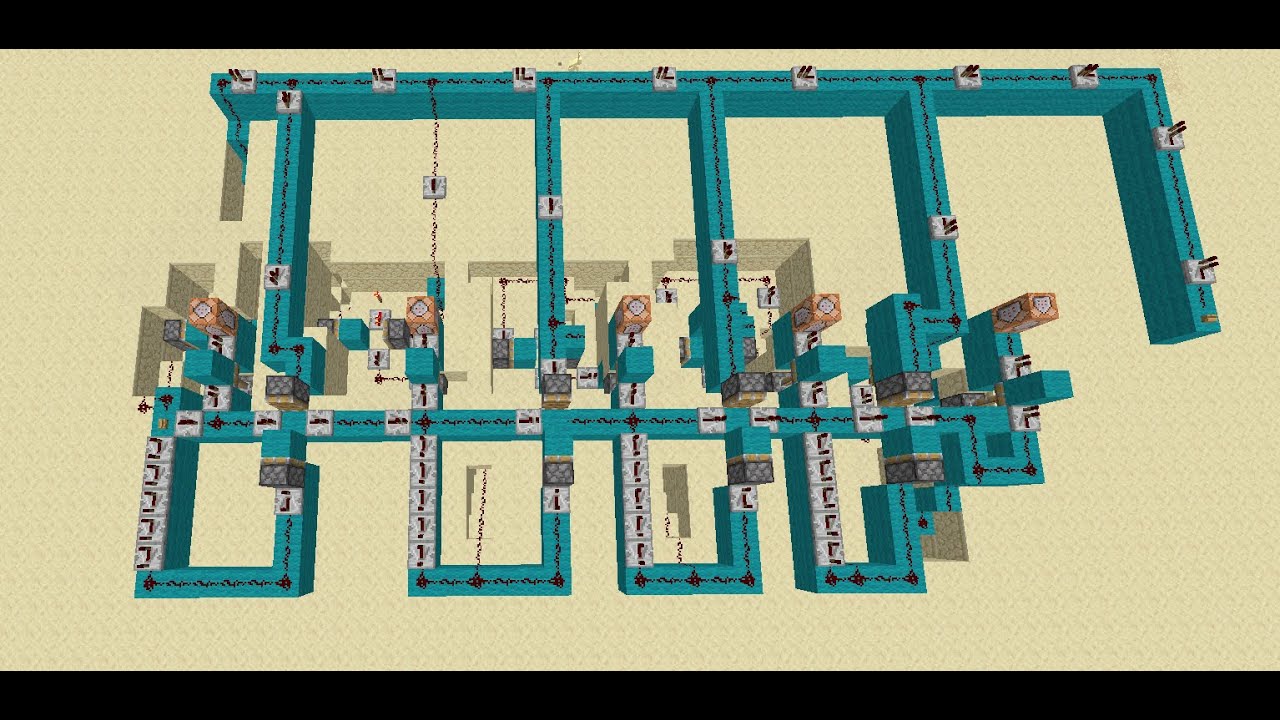 My redstone memory system explained - YouTube